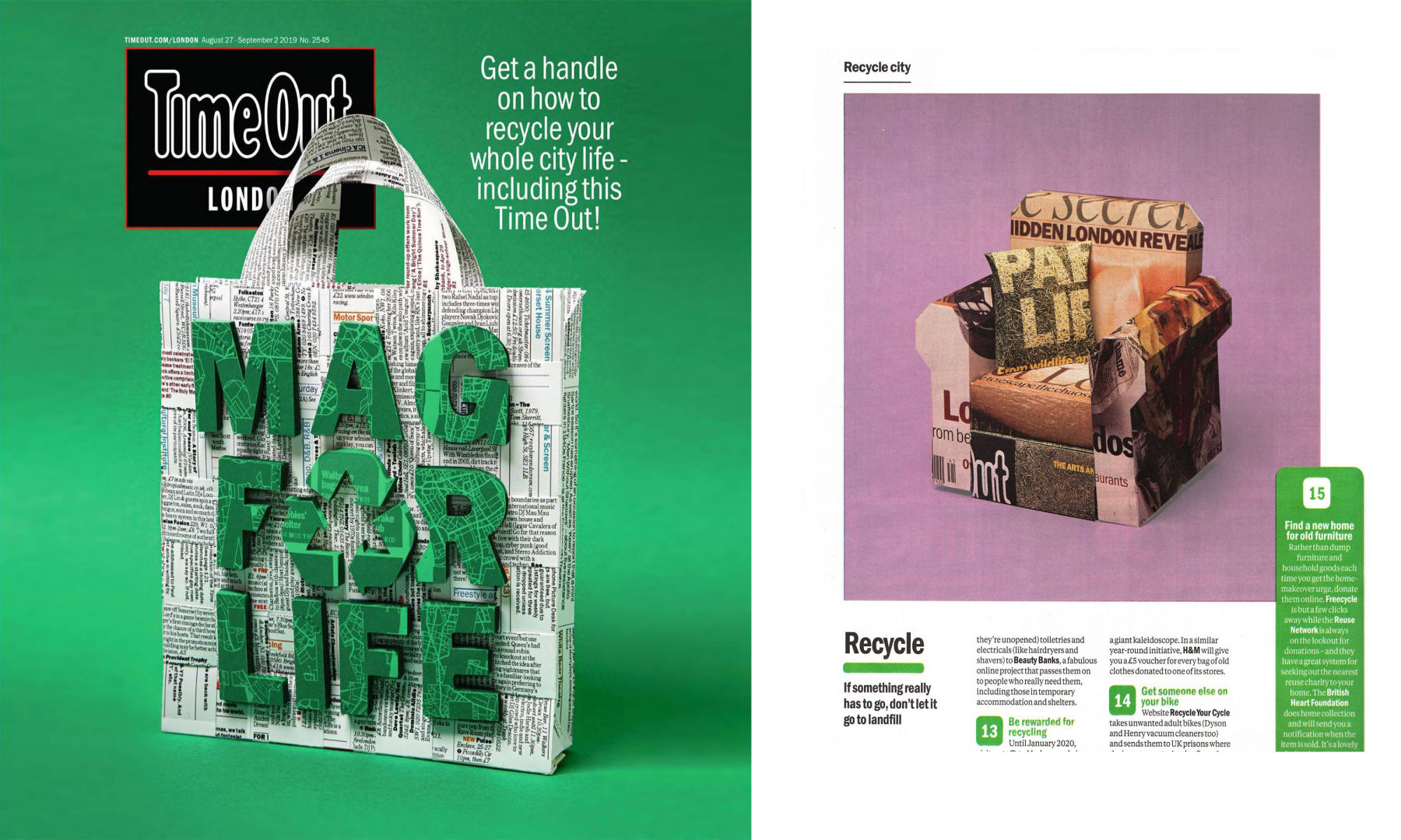 Michael Trew Creates Time Out Cover | Neon Brand Consultancy